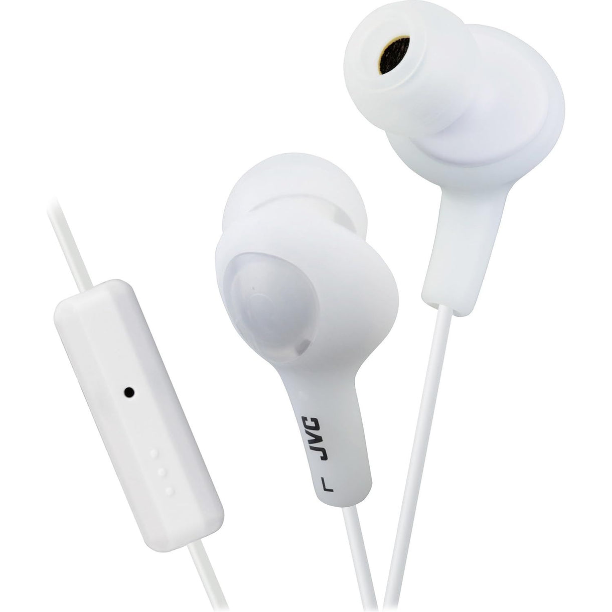 JVC HAFR6 Gumy Plus In-Ear Headphones with Remote & Microphone Comfort ...